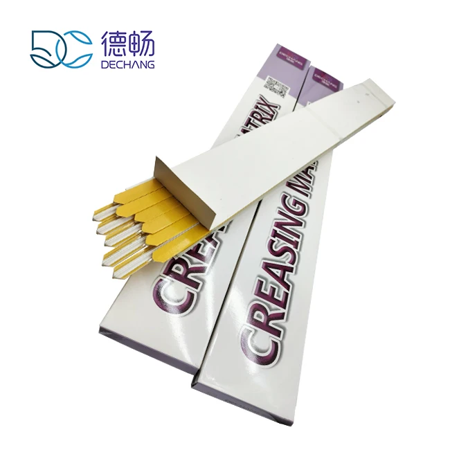Creasing Rule Indentation Line Matrix Corrugated Adhesive Black Die ...