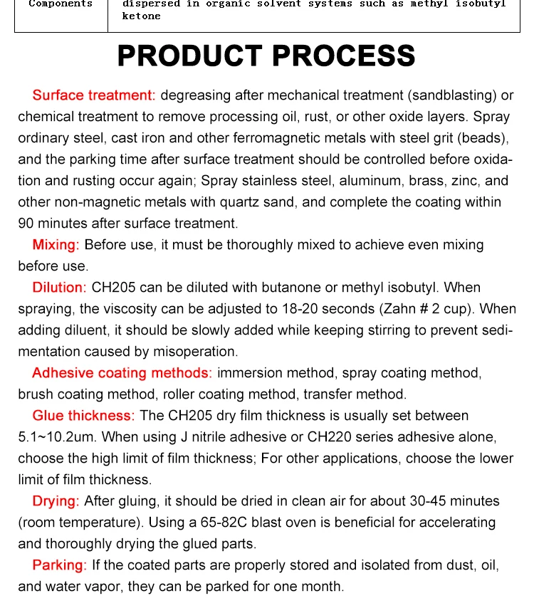 Chemlok 205GB Primer Adhesive - Hot Vulcanized Rubber