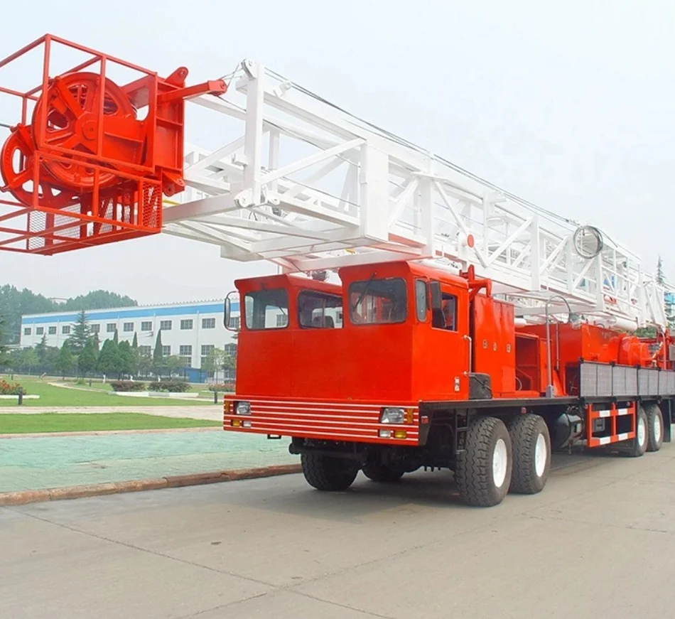 Well Drilling Workover Rig Oil Rig 650HP - Rotary Drilling