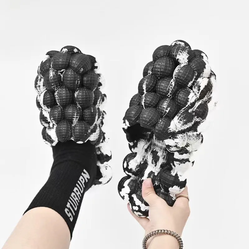 Outdoor High Quality Eva Bubble Slides Sliders Sandal Slippers For Men ...