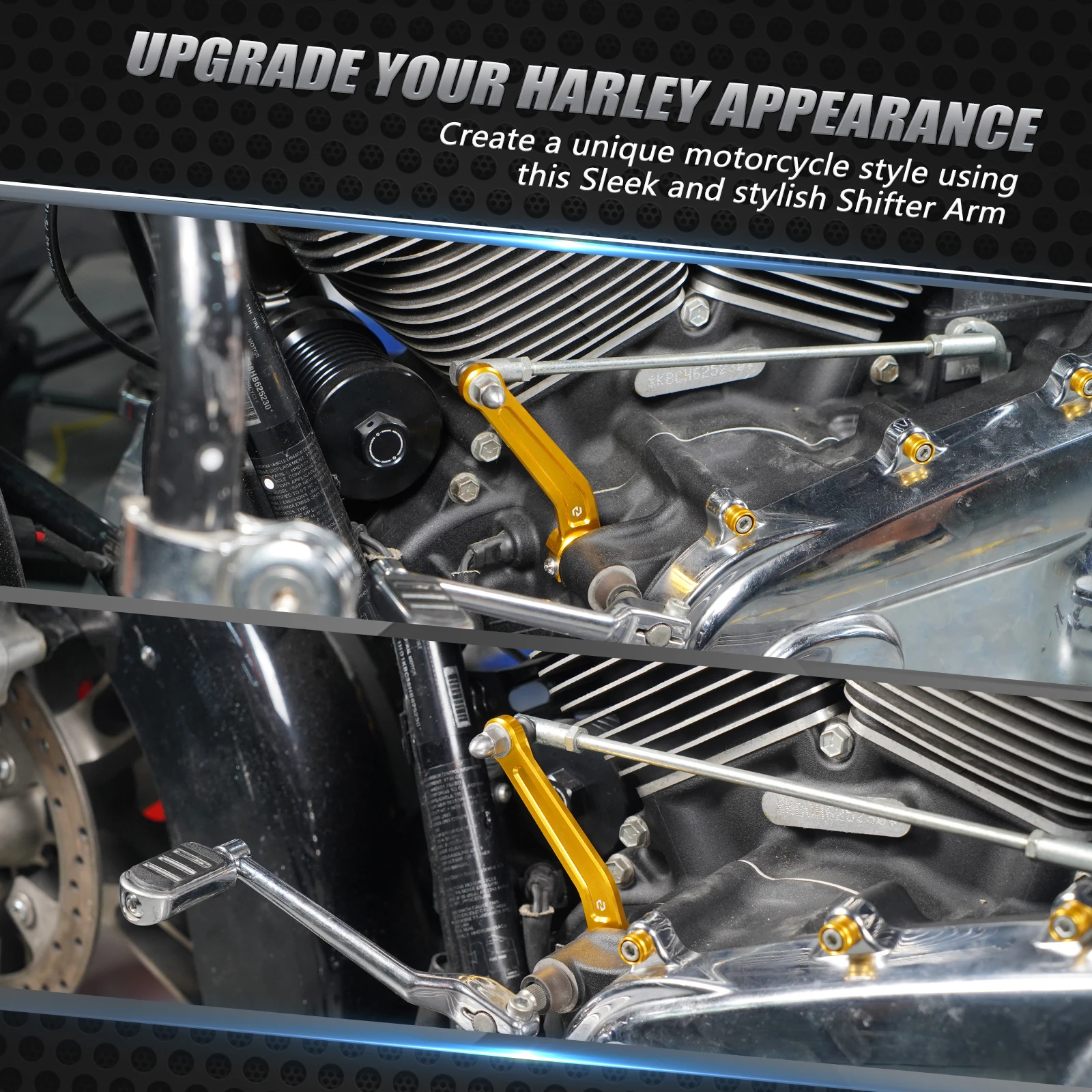 Nicecnc Gear Shifter Arm Shaft For Harley Electra Glide Standard Flht ...