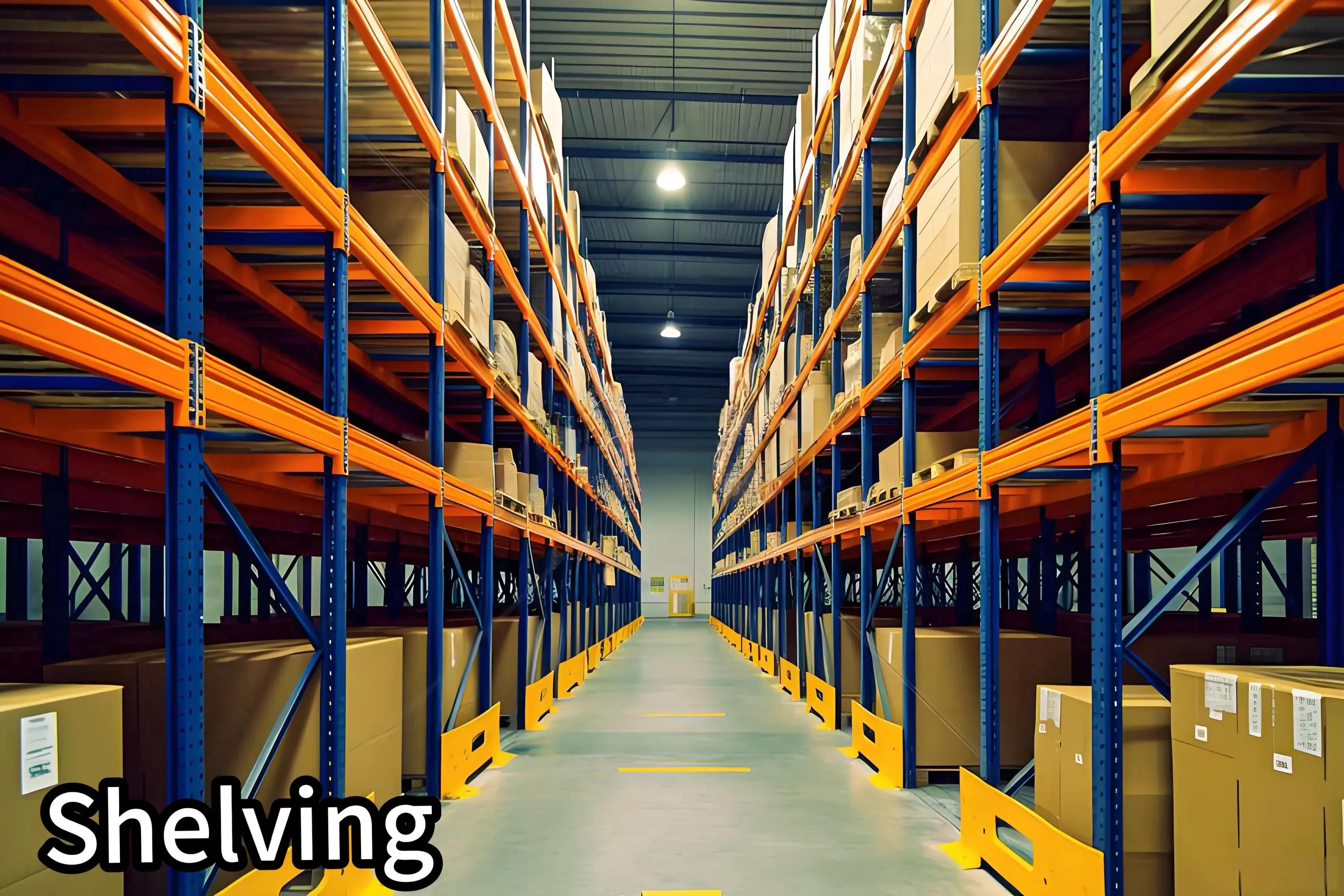 The CE-certified Q355B Prefabricated Warehouse Is Used As an Industrial ...