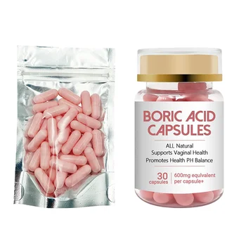 Customize Logo Organic Yoni Pops Vaginal Tightening Capsules Boric Acid ...