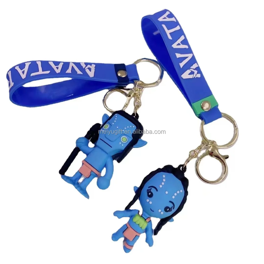 Creative Cartoon Animation Avatar Keychain Avatar Keychain Men Hanging ...