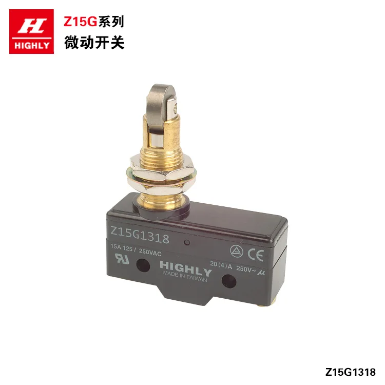 Taiwan Highly High Precision Micro Switch Z15g1318 20a Pin Plunger With ...