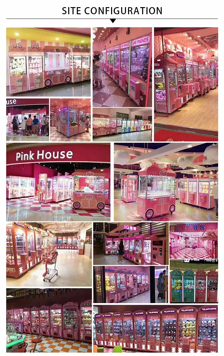 Wholesale Coin Operated Candy Arcade Game - Mini Claw Machine for Malaysia