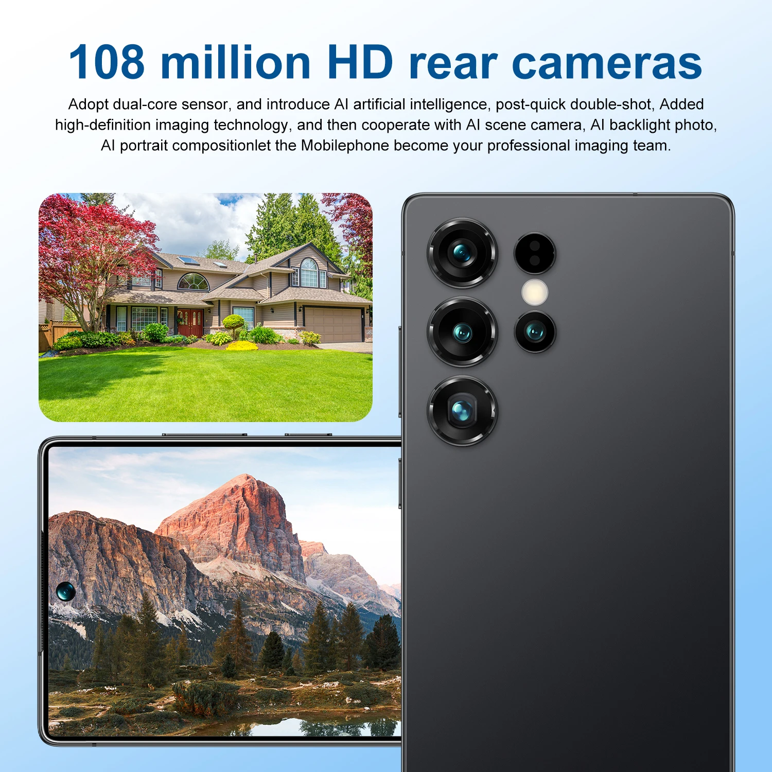 2025 S25 Ultra+ Android Smartphone - High Quality & Fold Design