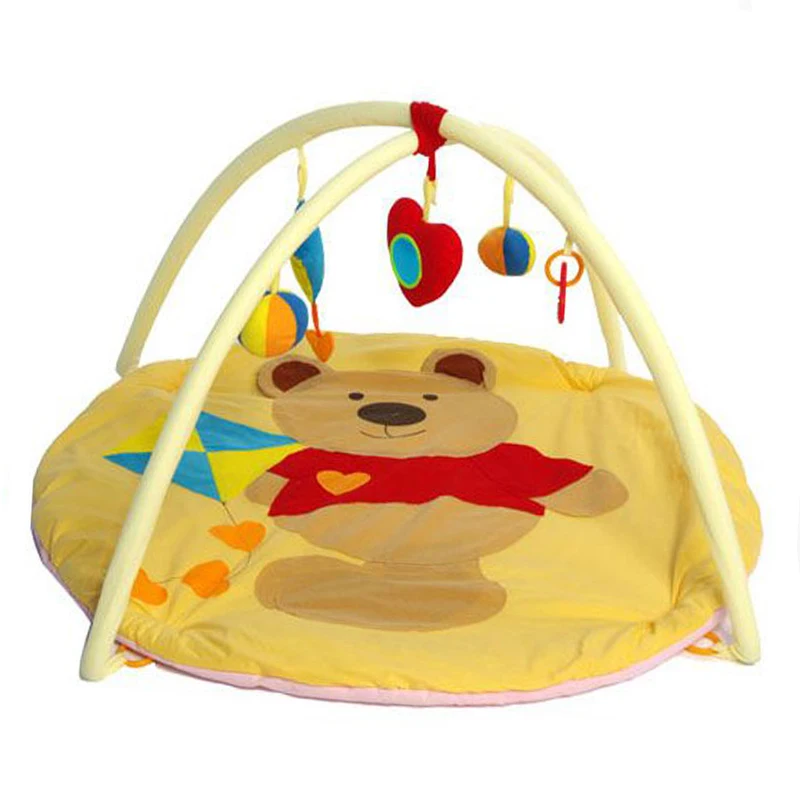 Customization Thick Cushioned Round Gym Activity Baby Play Mat For ...