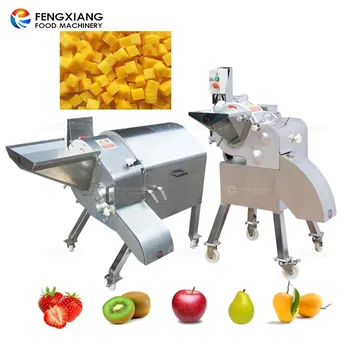 Industrial Mango Apple Pineapple Fruit Cutter Dicer Cutting Machine ...