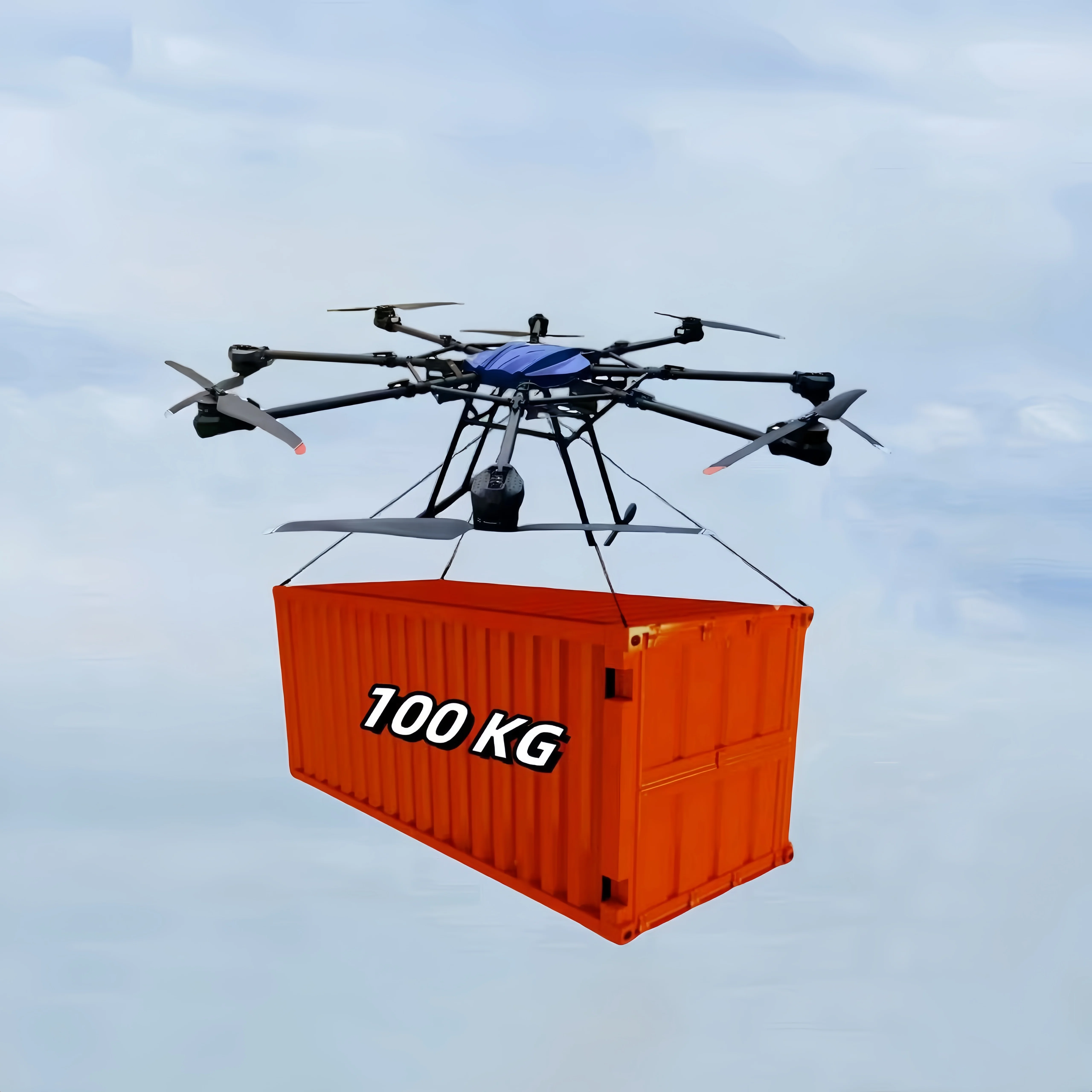 Customized OEM 50kg 100kg Payload UAV for Long-Range Transport