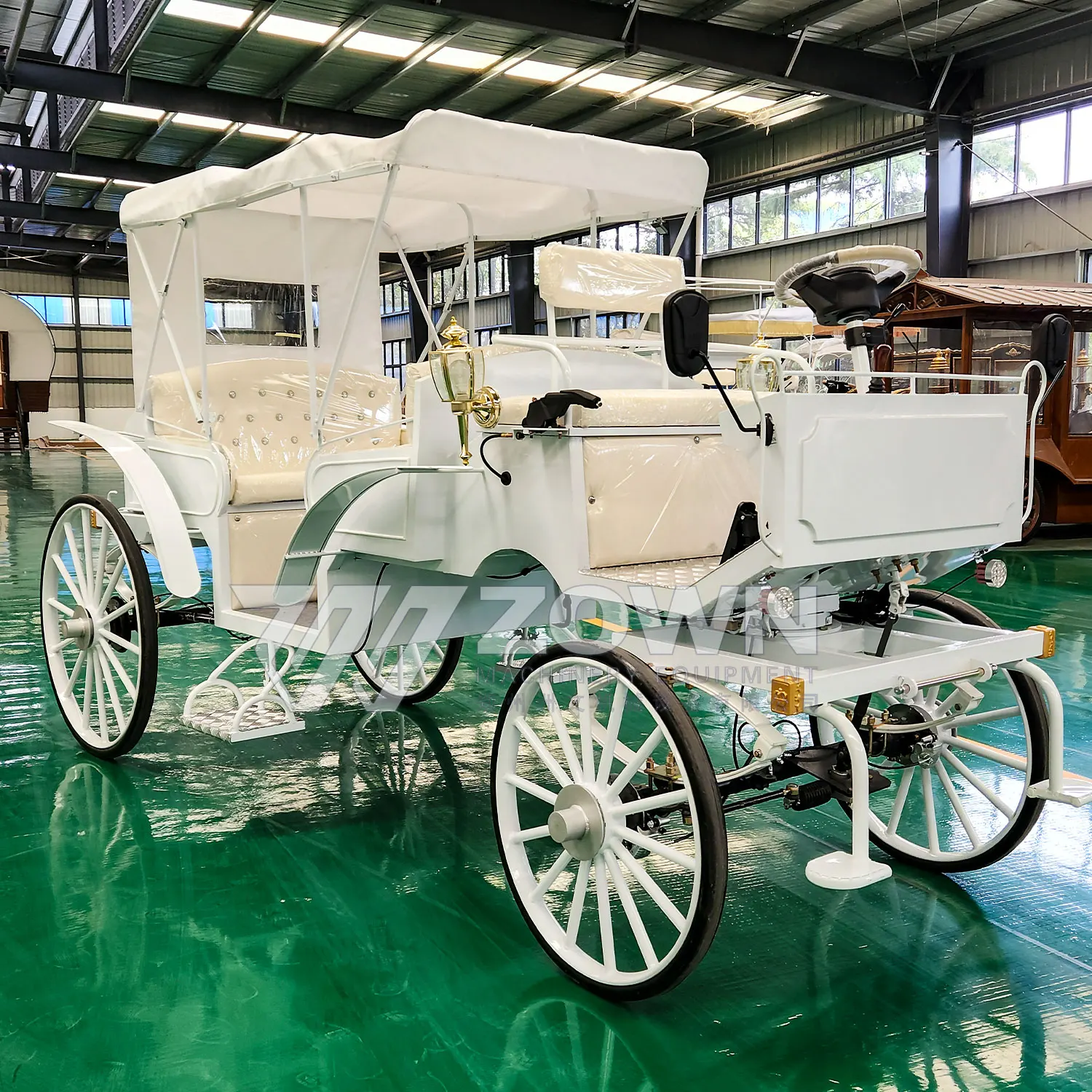 Cinderella Carriages - Elegant Electric Horseless Carriage