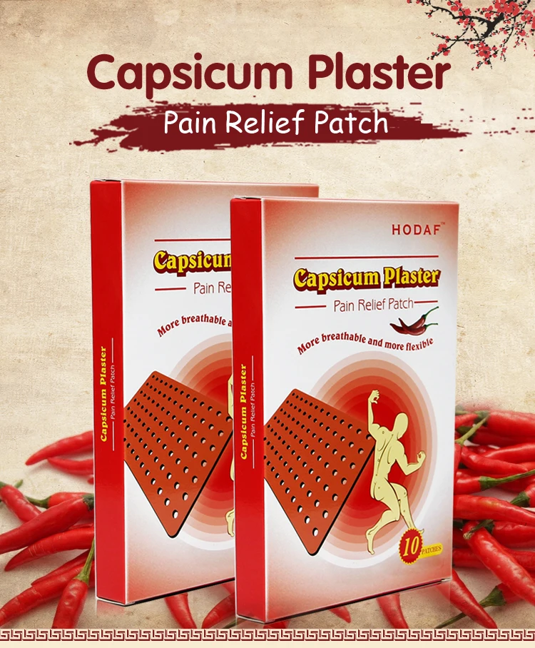 Customized Pain Relieving Capsicum Plaster For Arthritis - Buy Hot Pack ...