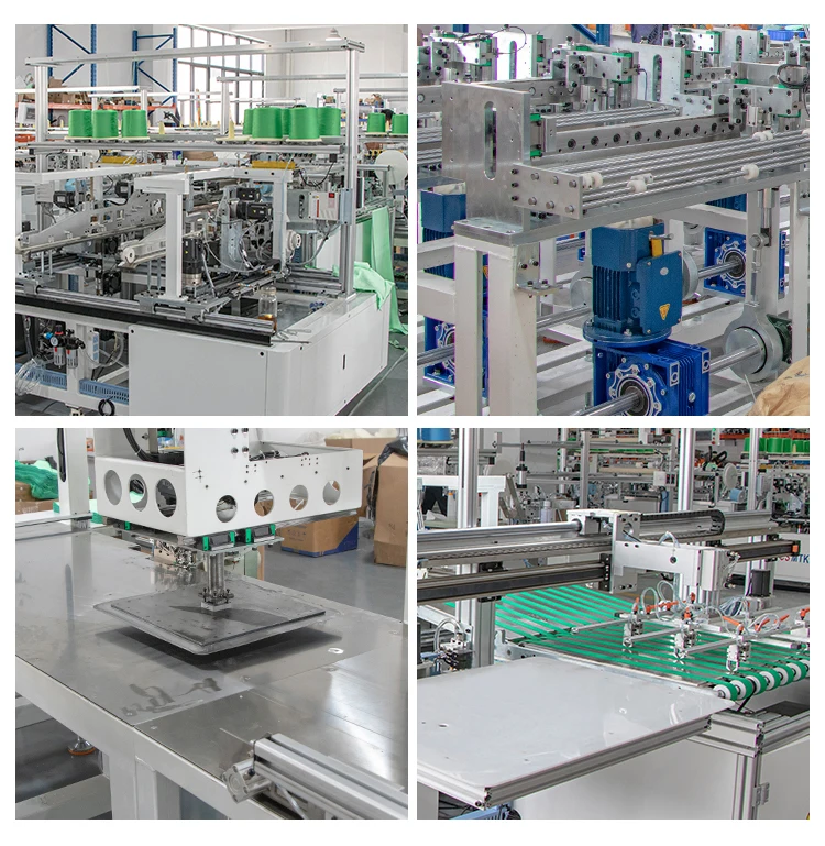 Factory-2h 1800-2600pcs/h Fully Automatic Bath Towel Making Machine