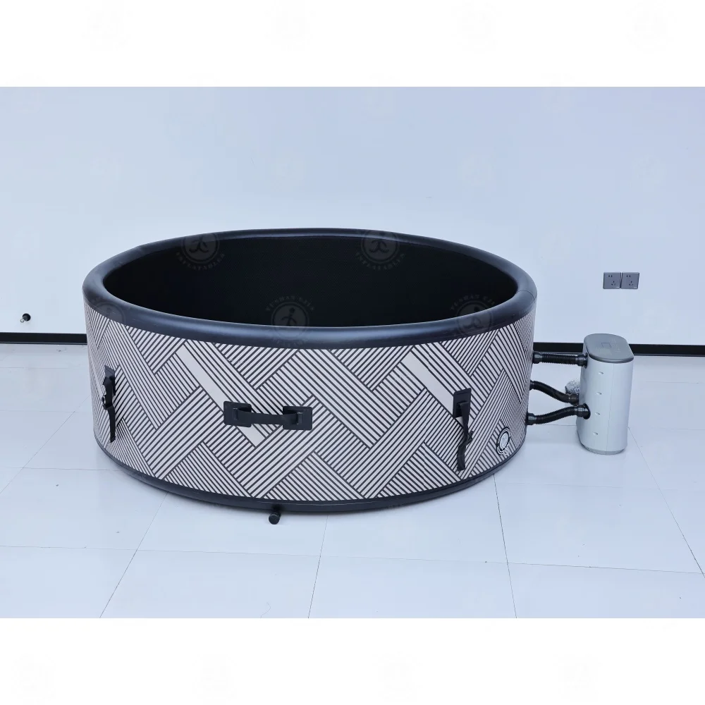 Alibaba.com: Inflatable Outdoor Hot Spa Tub for 2-6 Persons, Round ...