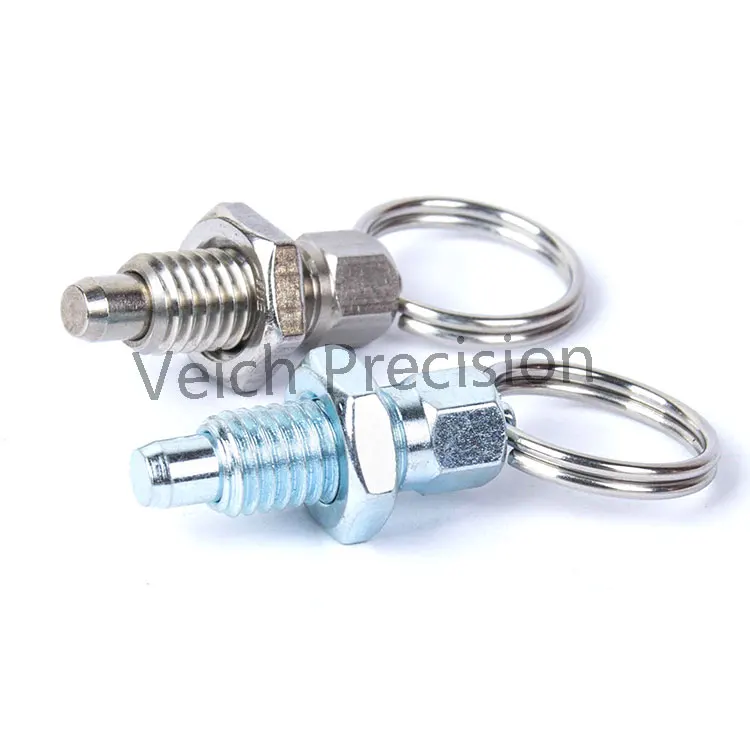 Spring Index Plunger Large | Hand-Retractable Pull Ring for Industrial ...
