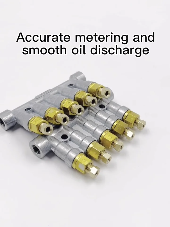 Dispenser Valve Type Grease Outlet Volumetric Grease Manifold Block ...