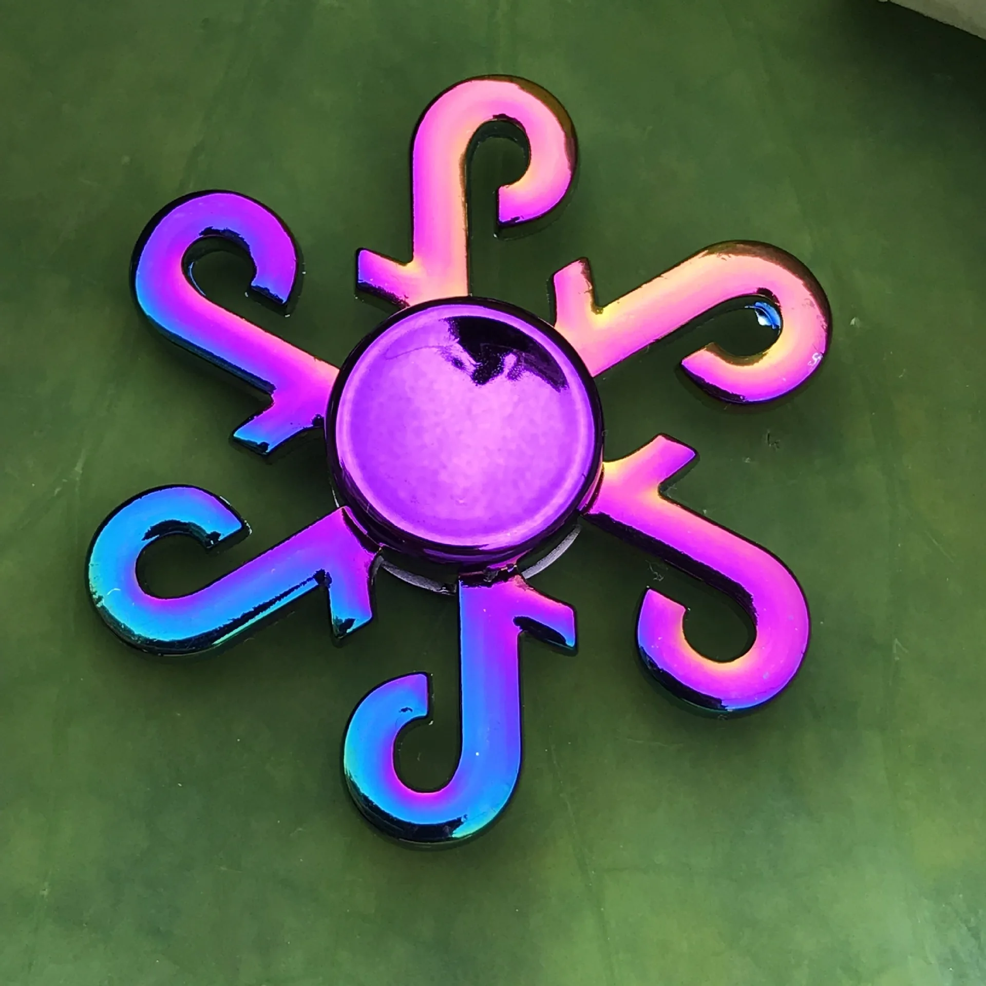Rainbow Fidget Metal Spinners - High Speed Stress Relief