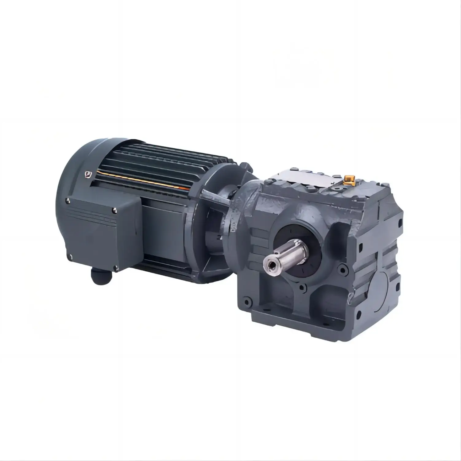 S Series Motor Gearbox 90 Degree Shaft Gearmotor Helical Worm Gear ...