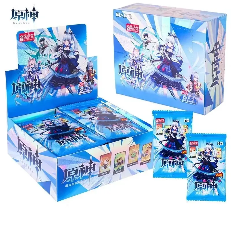 Genshin Impact Factory Genshin Impact Card Trading Playing Cards Games ...