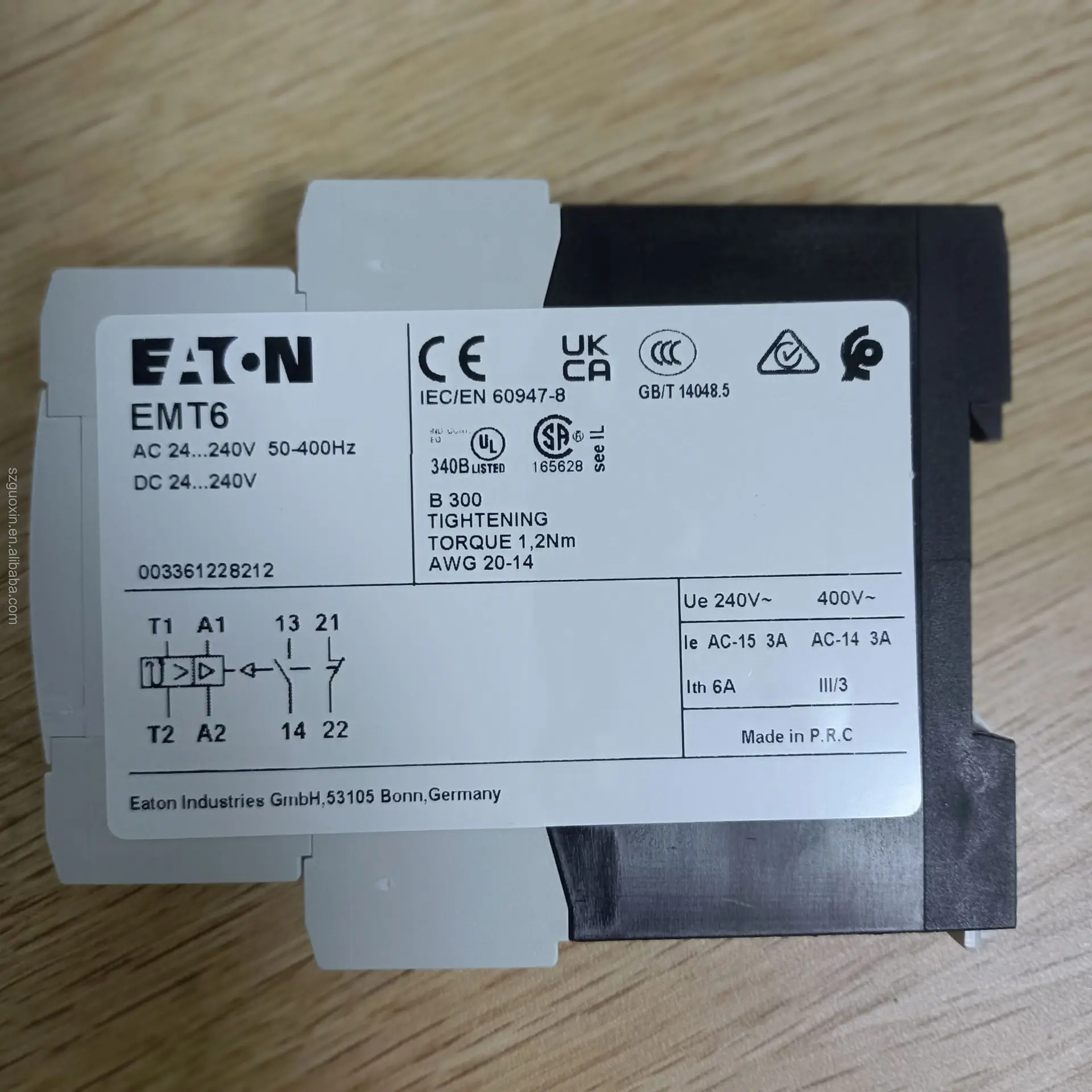 Eatons Thermistor Overload Relay Emt6 24-240 Vac/dc - Buy Eatons ...