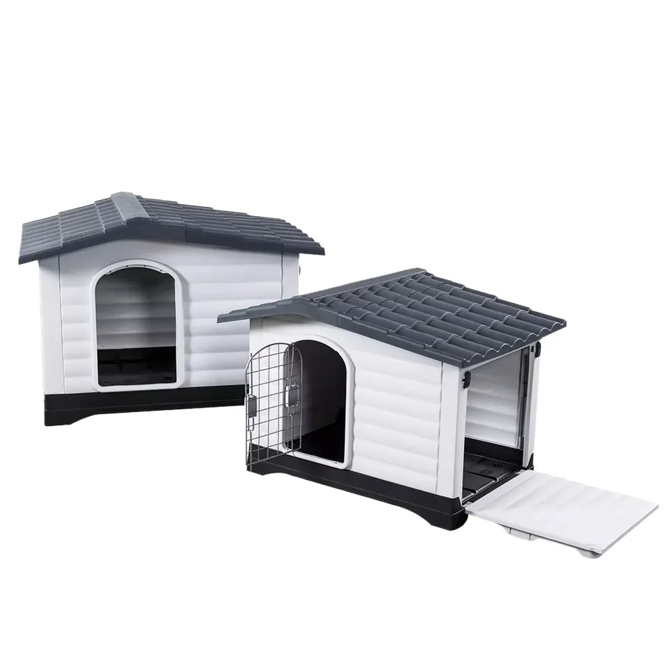 Dog House With Liquid Drainage System Dog Pets House Winter Resistant ...