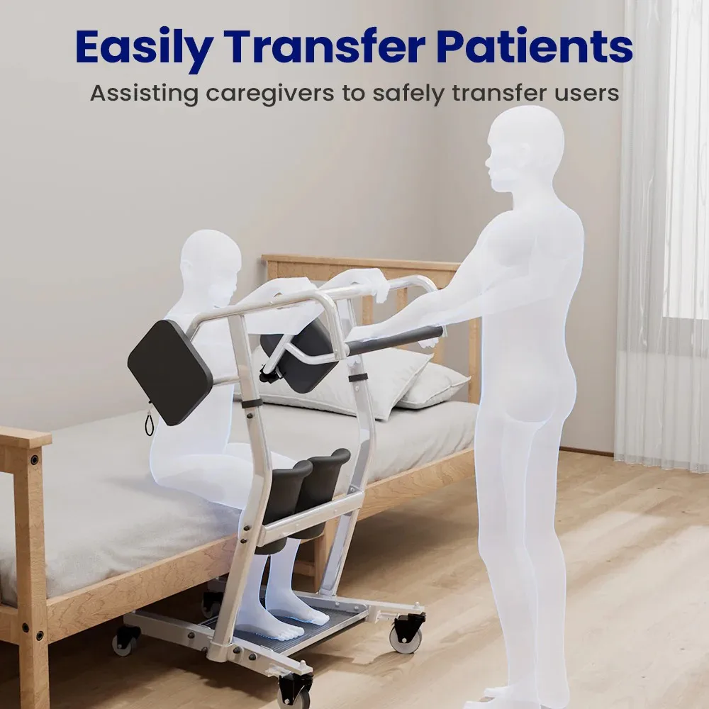 Electric Lift Transfer Mobility Aid Adjustable Standing Assist Device ...