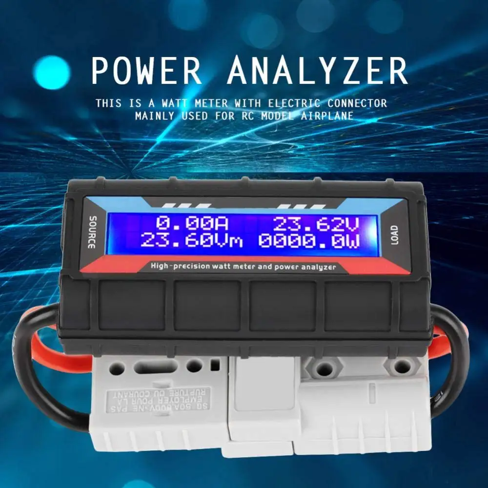 Heavy Duty 12 Volt Solar Panels 150A Digital DC Inline Power Analyzer 4 ...