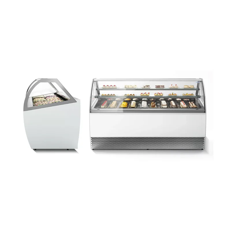Freshnow Italian Ice Cream Display Refrigerator Gelato Ice Cream ...