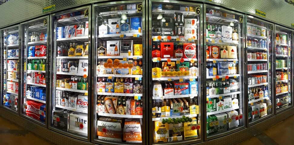 Shinelong Multideck Open Chiller - Efficient Supermarket Display