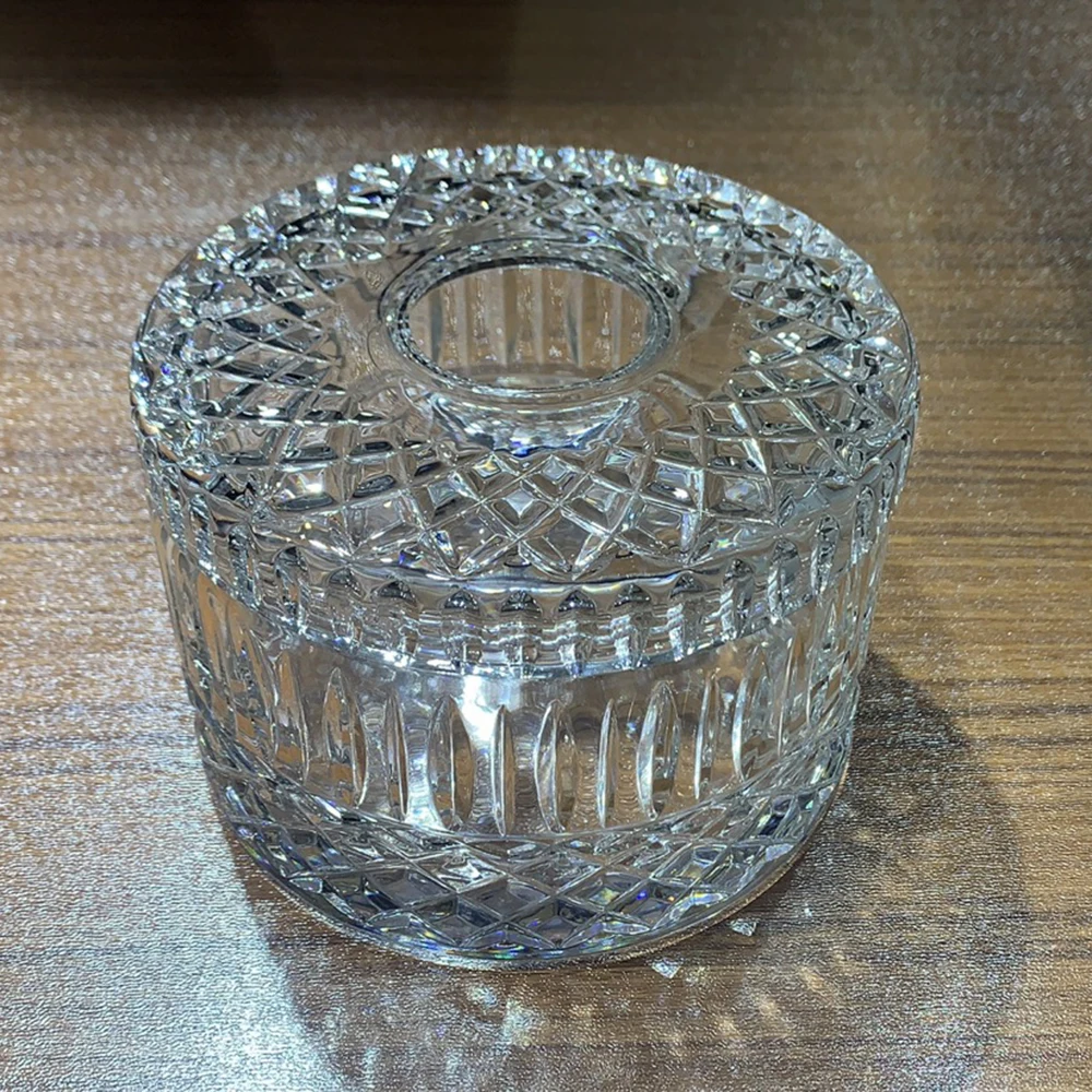 Luxury Modern Crystal Tissue Box For Home Decoration Decorative Glass ...
