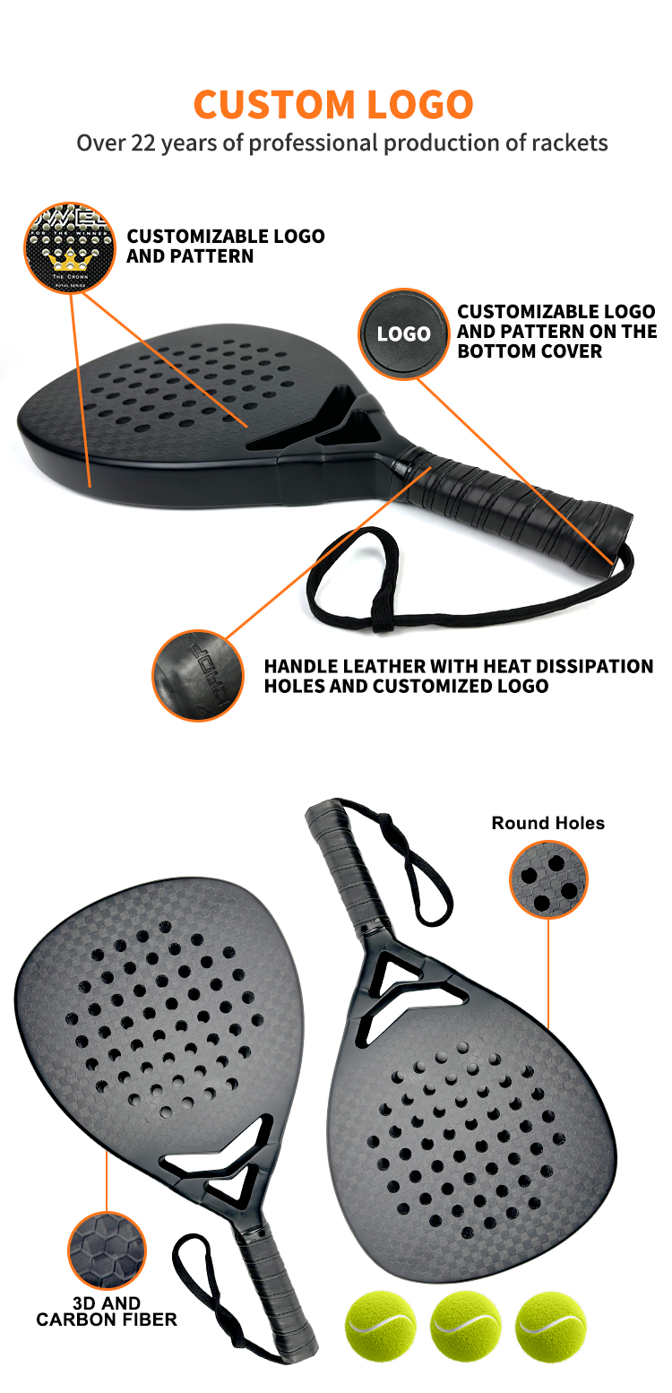 2024 Factory Customized Design Your Own Tennis Racket Paddle Hot Sale ...