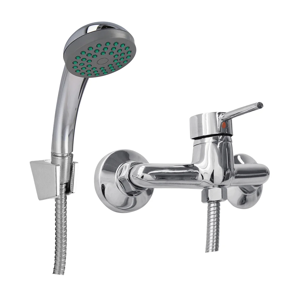 Hot and Cold Water Mixer Valve Brass Chrome Waterfall Bath Bathtub ...