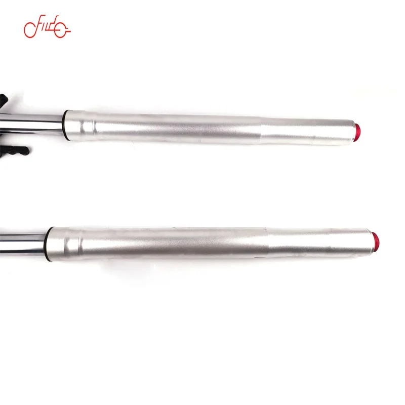 New Silvery Motorcycle Front Fork Shocks Absorber Upside Down ...