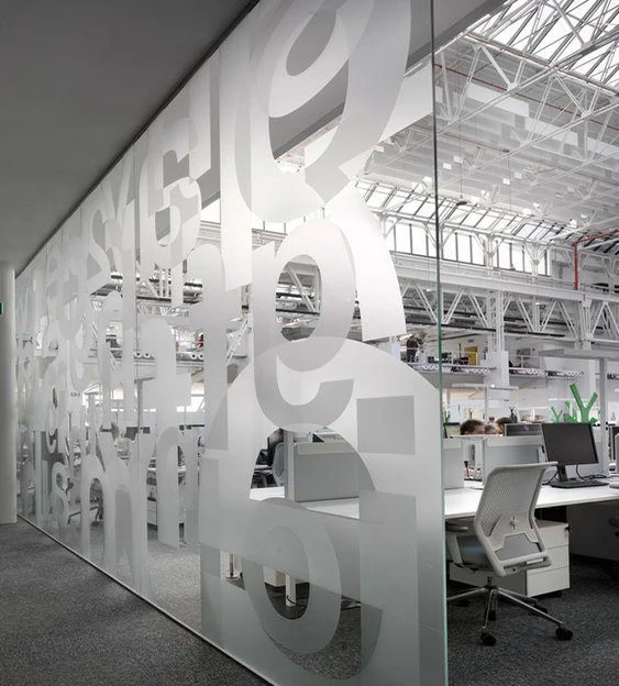 Frosted Window Vinyl Decals for Business - Privacy & Style