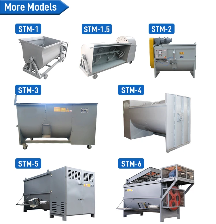 Industrial Mushroom Mixing Machine - High Productivity