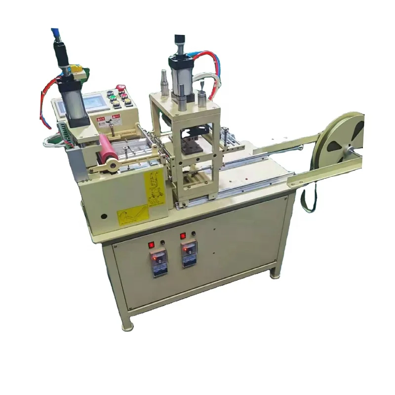 Full Automatic Hot Knife Hot Blade Ribbon Tape Cutting Machine