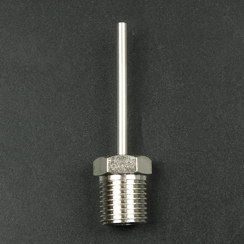 2 Tooth External Thread Needle Tube All Metal Stainless Steel ...
