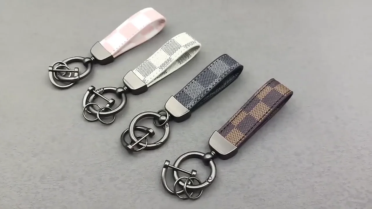 Car Keychain Universal Slim Key Keychain Durable Gift Key Chain Holder ...