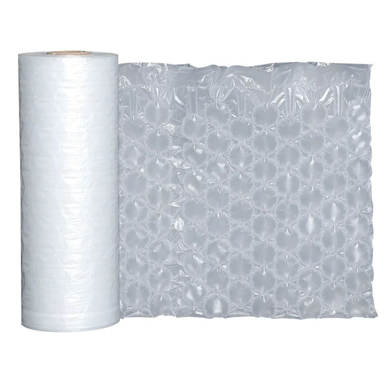 Recycled Packaging Materials Inflatable Air Bubble Film For Fragile ...