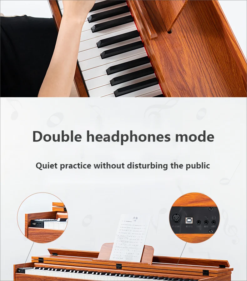 88 Key Weighted Digital Piano - Perfect for Beginners