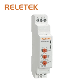 Reletek High Quality Multifunction Time Relay Rs-tm14 Voltage Relay ...