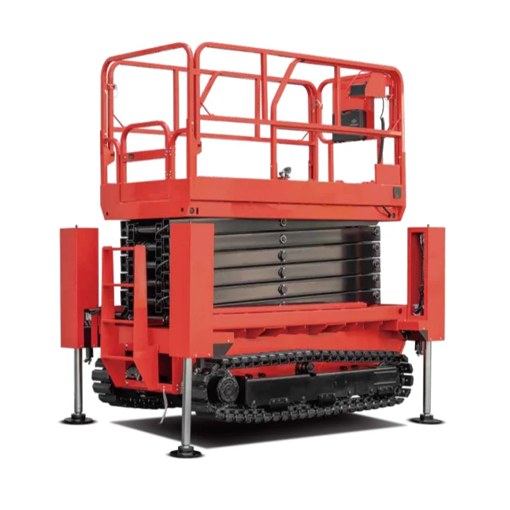 HS1014TPI Electrical Crawler Scissor Lift 10 m Max. Operating Height HS ...