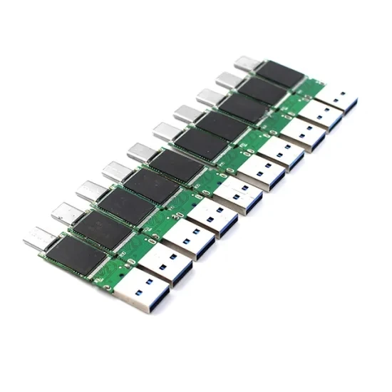 High Speed USB 3.0 128GB 256GB 512GB Type C OTG USB Chip PCBA Flash ...