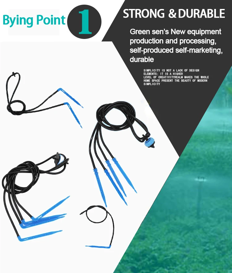 Flow Uniform Stable Agricultural Drip Irrigation Kit