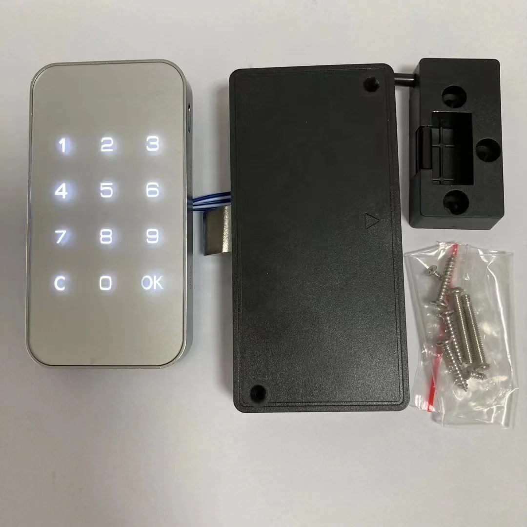 2024 New Rfid Digital Password Cabinet Locker Lock Zinc Material Gym ...