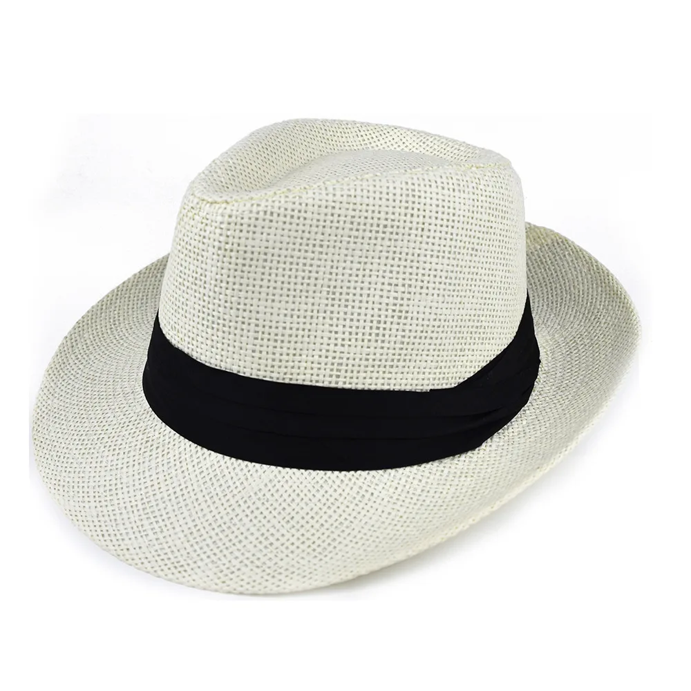 Bestella Classical Basic Mns Straw Hat Breathable Panama Shape Custom ...
