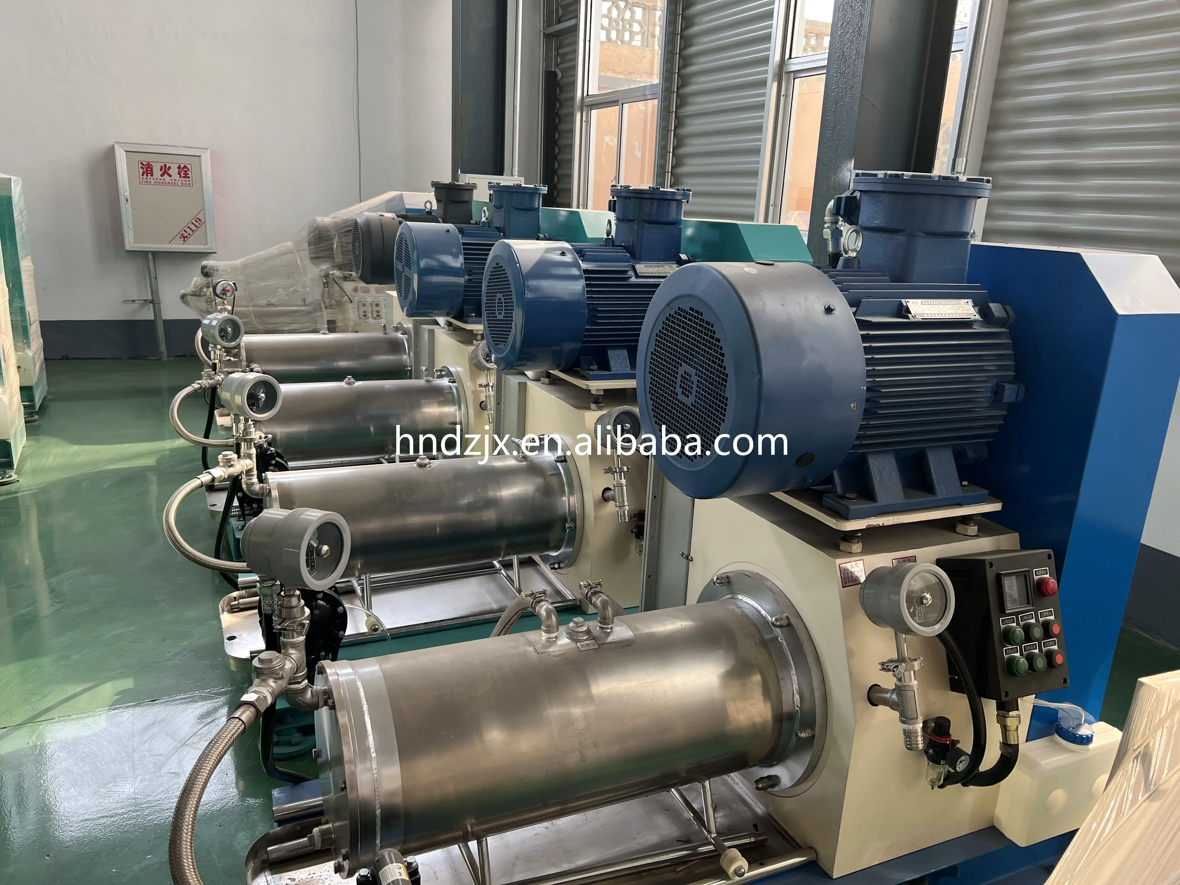 DZJX 5L 10L 20L 50L 75L 100L 150L 200L 500L 1000L Swx Horizontal Bead Mill Powder Paint Grinder ...