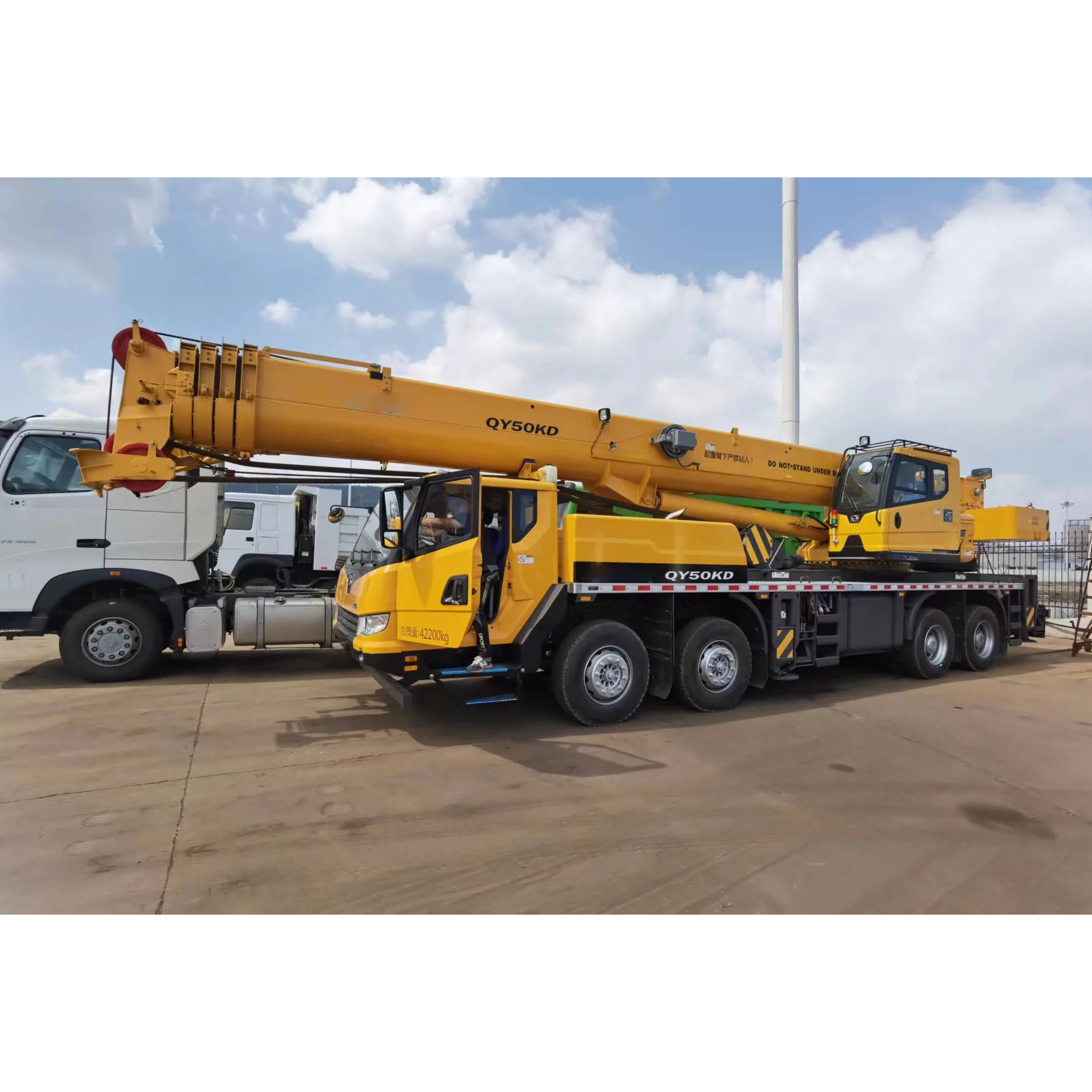 50 Ton Truck Crane QY50KD - High Efficiency & Certifications