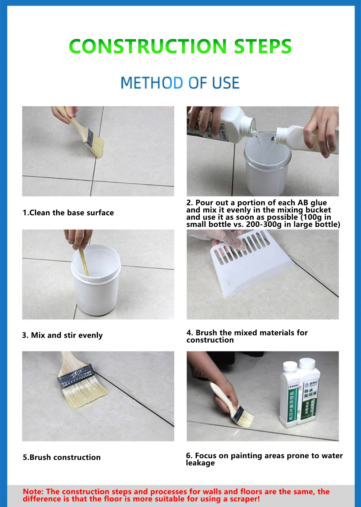 Epoxy Resin Waterproof Coating Transparent Floor Waterproof Coating Can ...