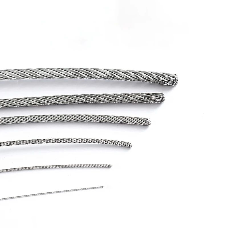 4mm Stainless Steel Wire Rope ASTM AISI SGCC CGCC 304 316l Stainless ...